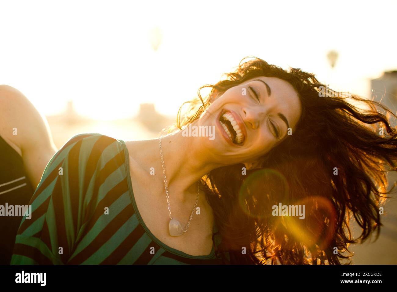 Happiness laughing dancing hi-res stock photography and images - Alamy