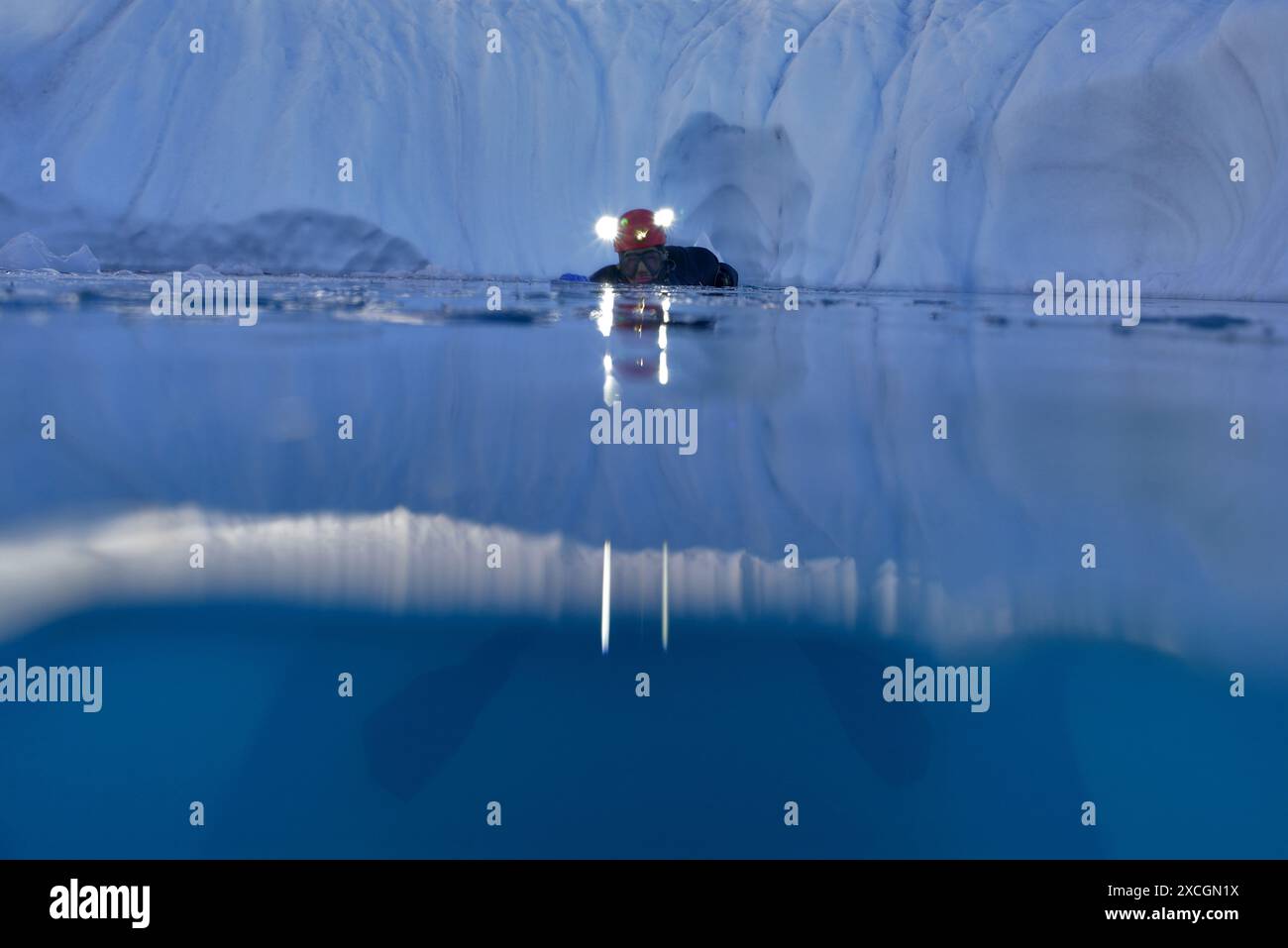 Exploration of ice caves and moulins on the Gorner Glacier in ...