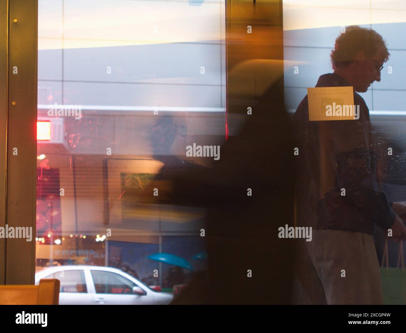 Shop Window Blur Stock Photo - Alamy