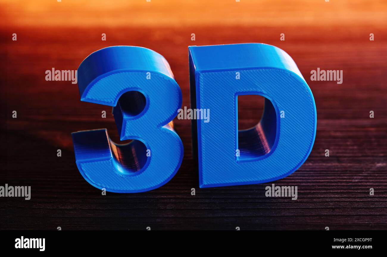3d sign printed printer hi-res stock photography and images - Alamy