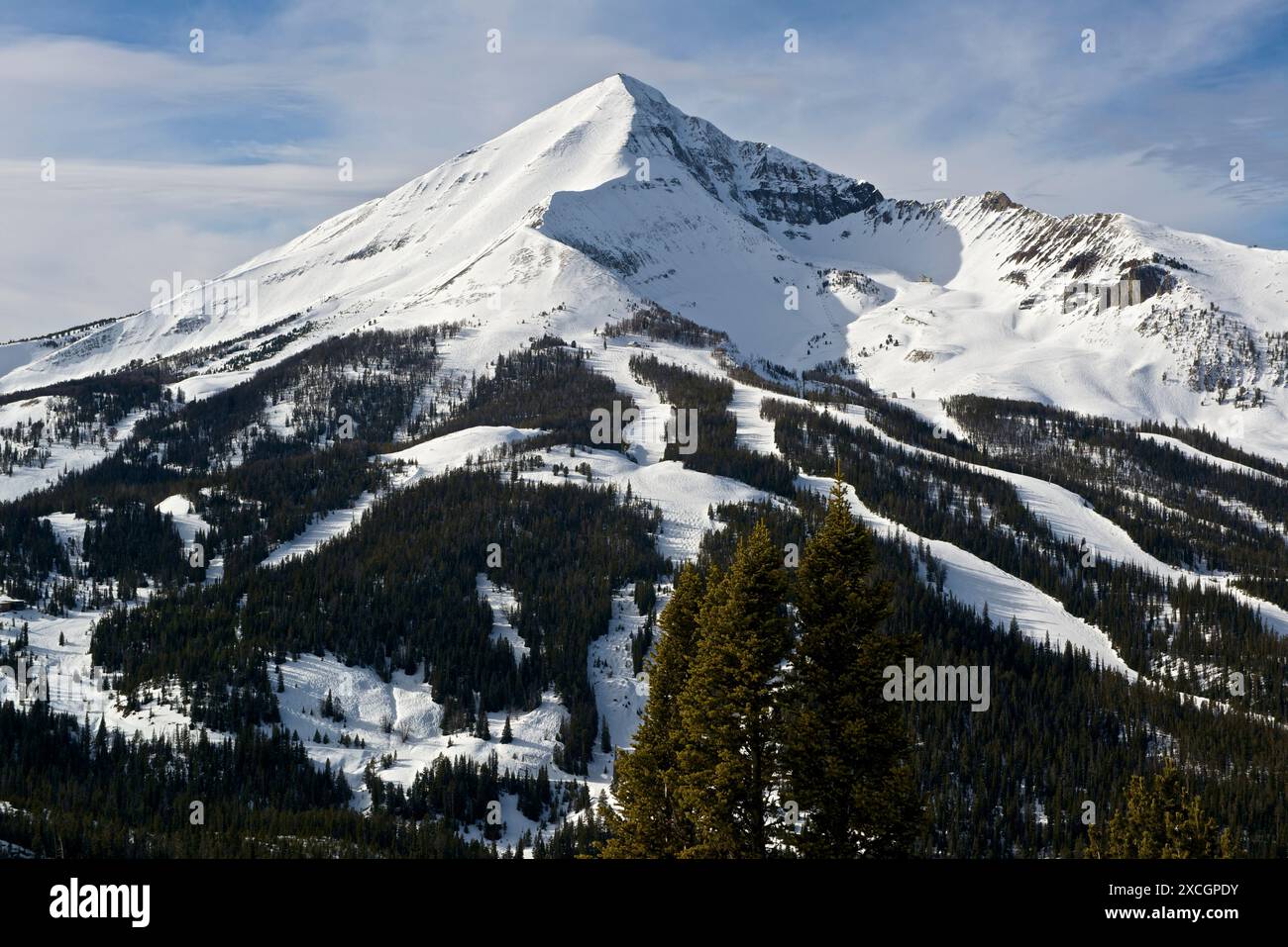 Big Sky Resort in Big Sky, Montana Stock Photo - Alamy