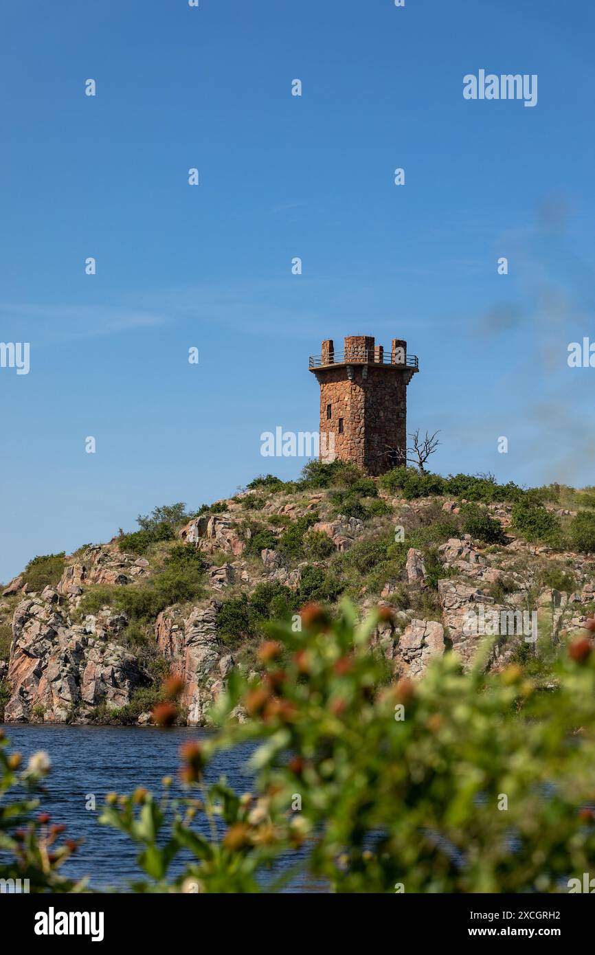 Towers in western Oklahoma tourism Stock Photo - Alamy