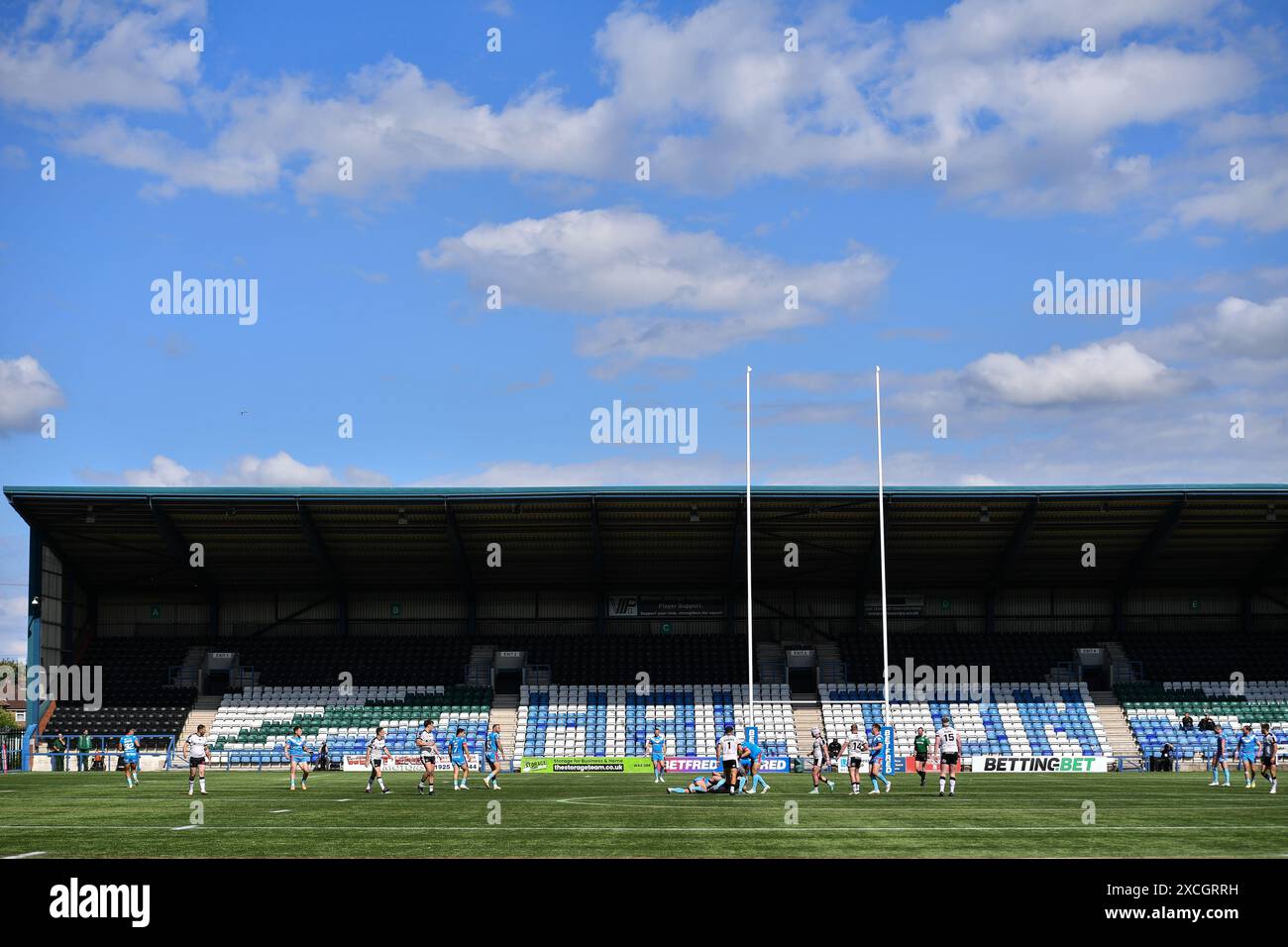 Widnes, England - 16th June 2024 - General view, DCBL Stadium, Widnes ...