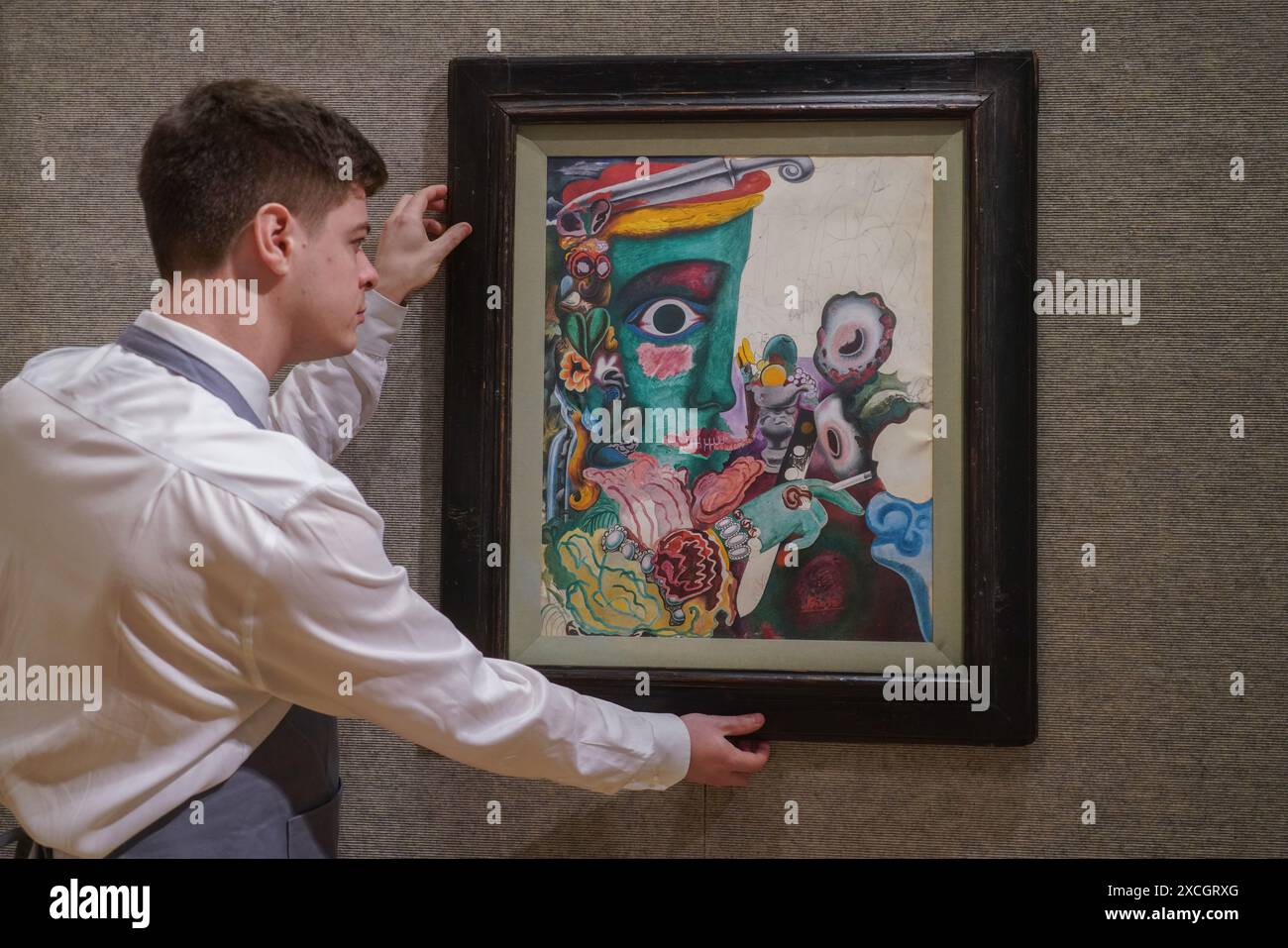 London, UK. 17 June.2024. Edward Burra (British, 1905-1976) (est): £ ...