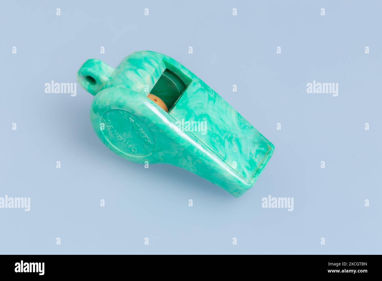 Colourful plastic whistle from around 1949, made by J. Hudson & Co ...