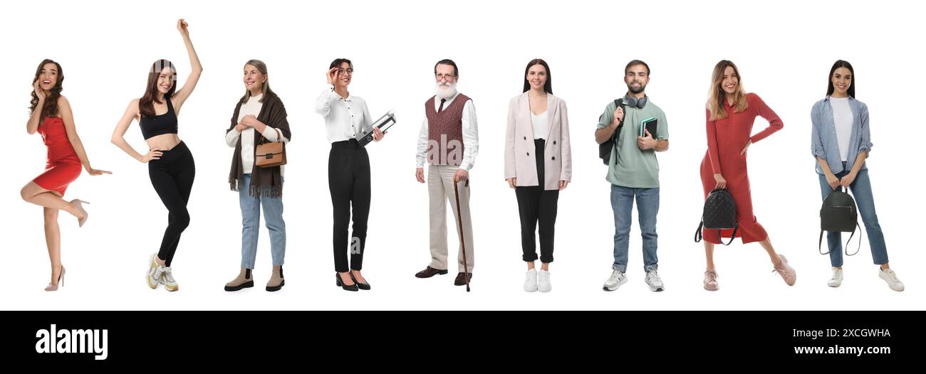 Portrait group mature women Cut Out Stock Images & Pictures - Alamy