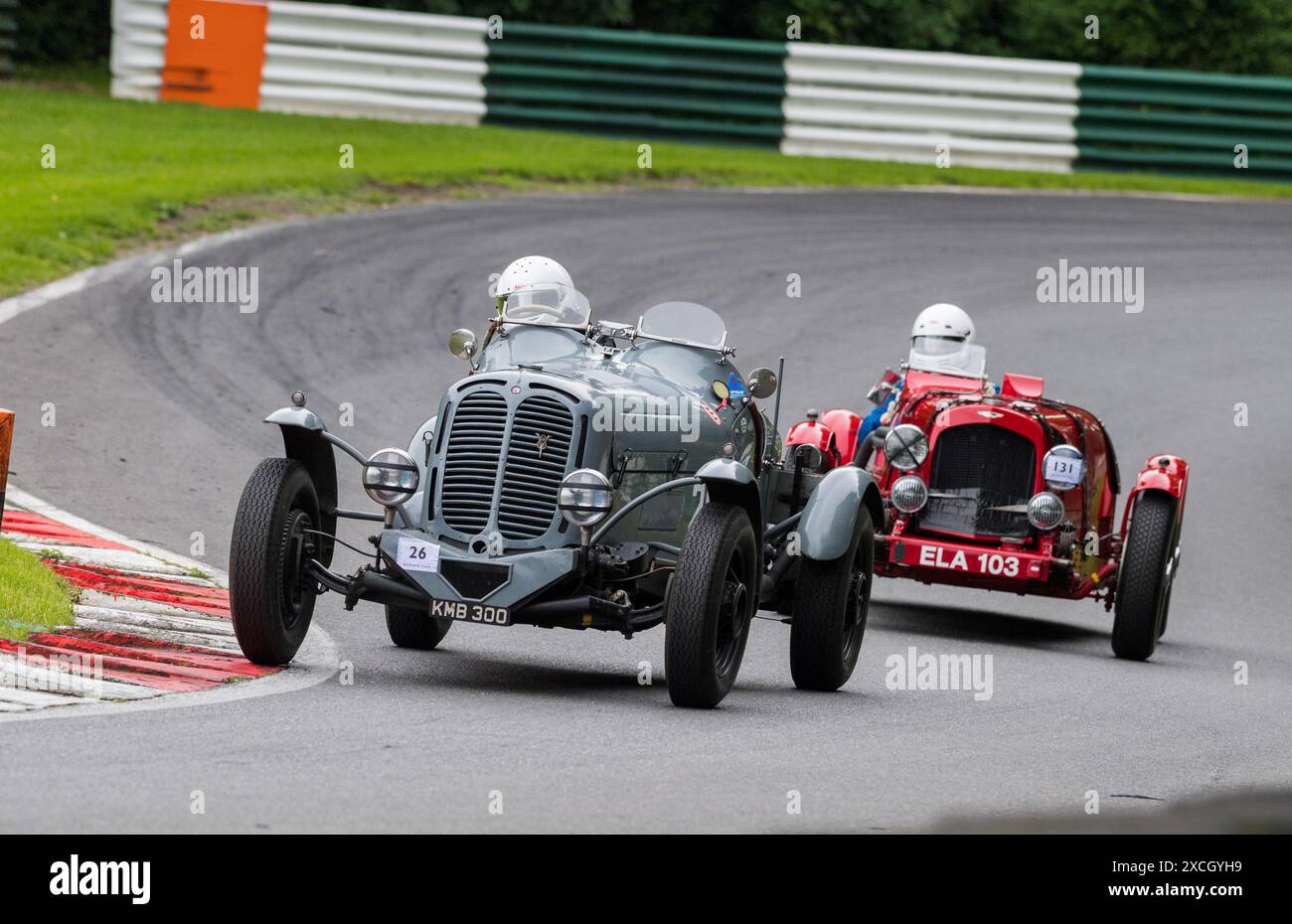 The Vintage Sports Car Club, V.S.C.C. race day event, England, UK, June ...