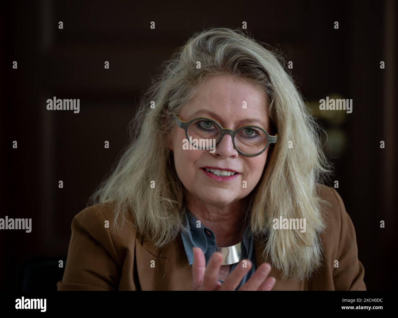 Berlin, Germany. 17th June, 2024. Ute Bonde (CDU), Berlin Senator for ...