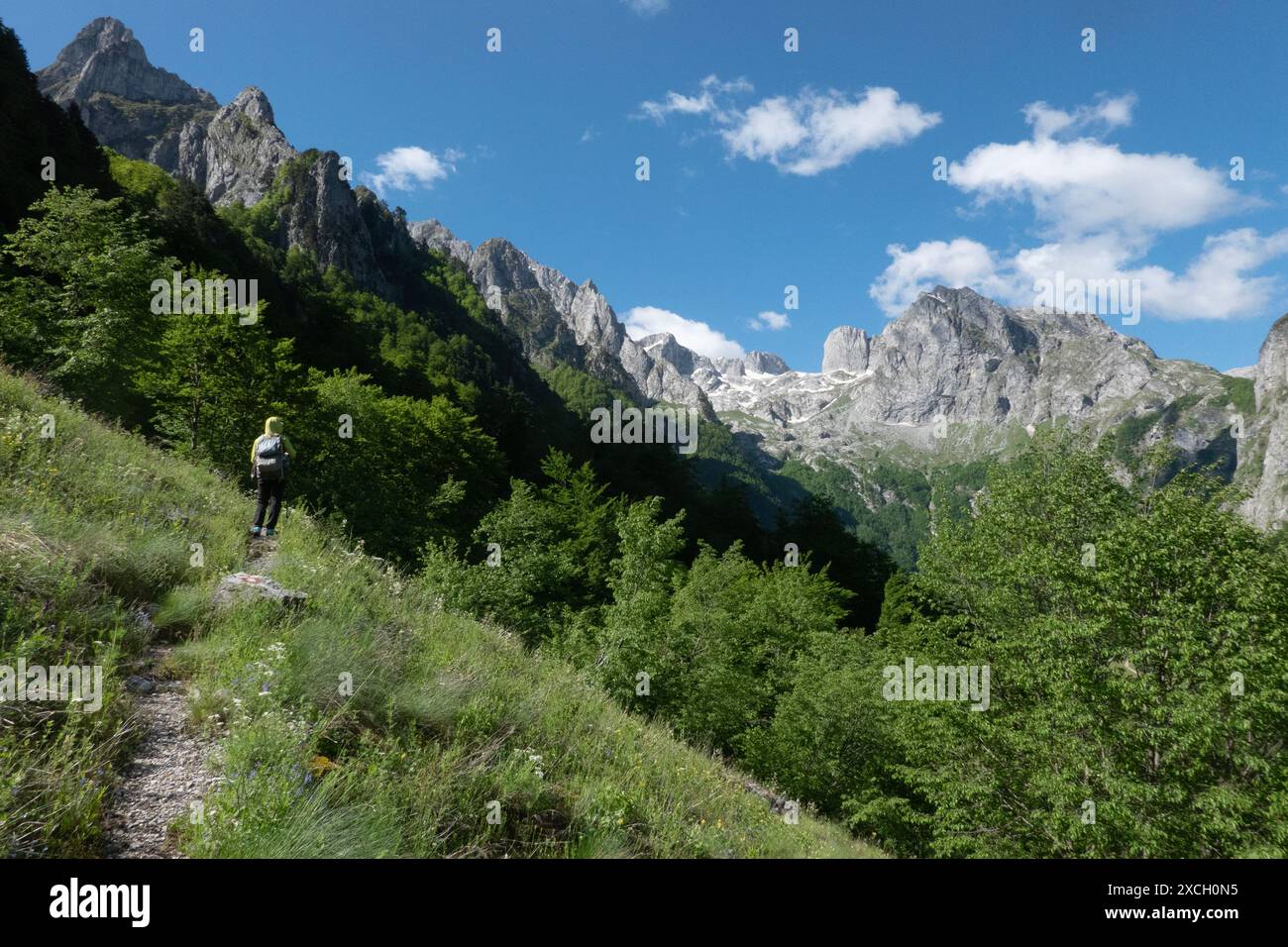 Trekking in Prokletije National Park, Accursed Mountains, Grebaje ...