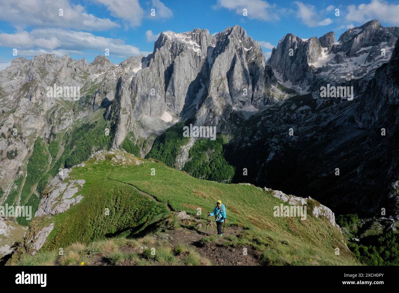 Stunning scenery in Prokletije National Park, Accursed Mountains ...