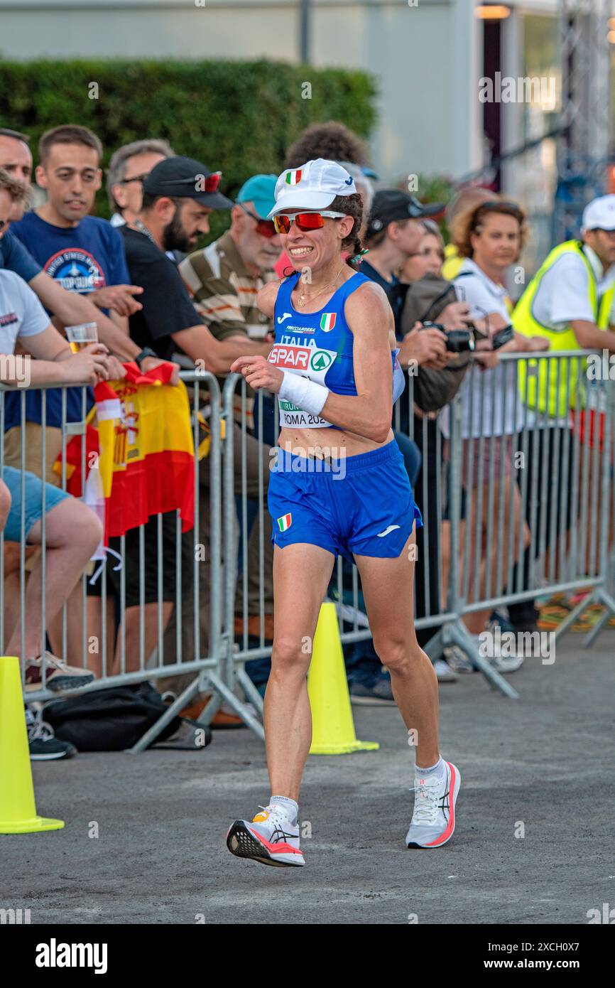 Eleonora Anna Giorgi (Italy) during the 20Km race walk women of ...