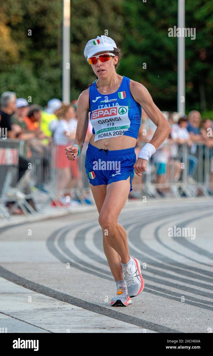 Eleonora Anna Giorgi (Italy) during the 20Km race walk women of ...