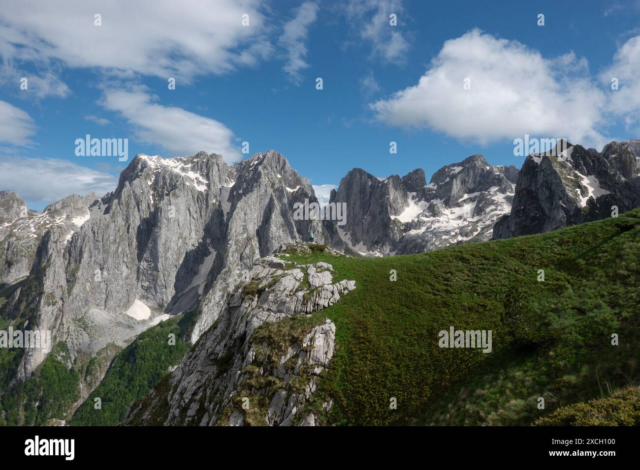 Stunning mountain scenery in Prokletije National Park, Accursed ...