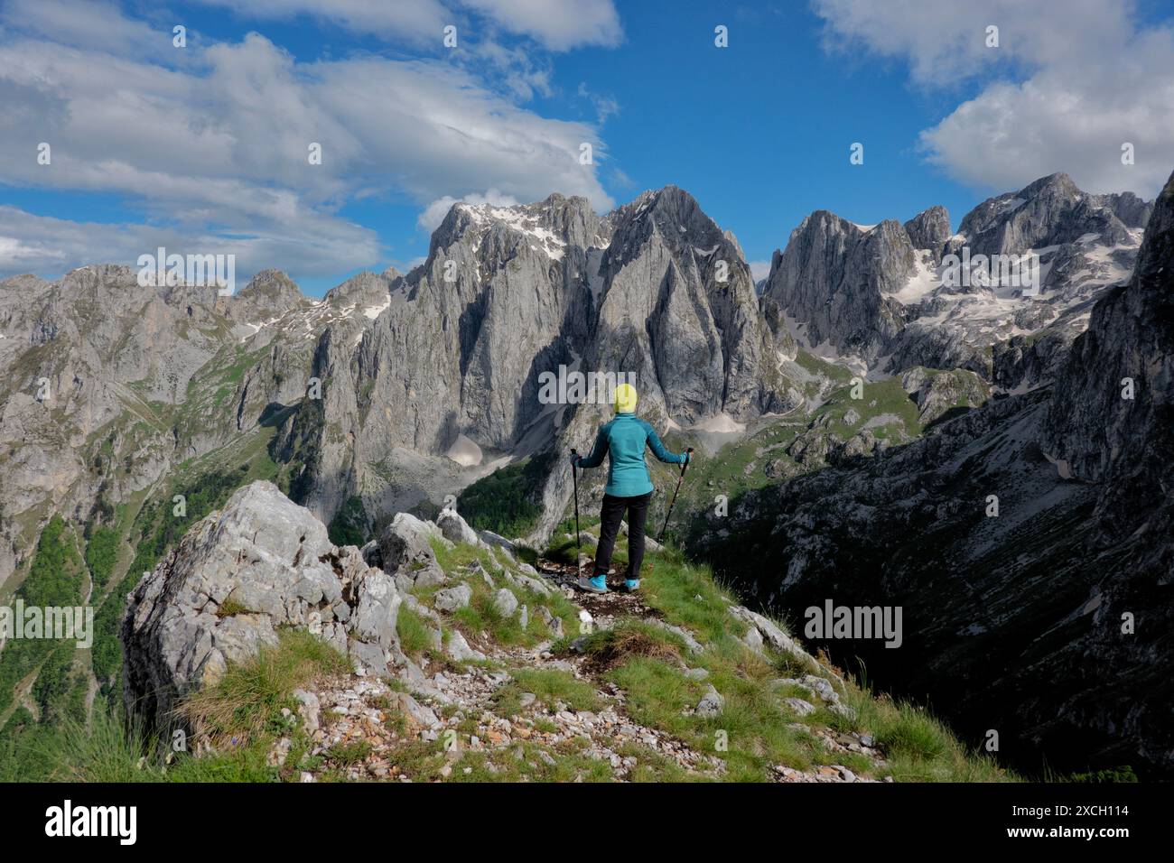 Stunning mountain scenery in Prokletije National Park, Accursed ...