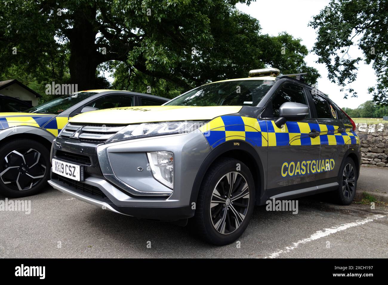 HM Coastguard training exercise with vehicles Stock Photo - Alamy