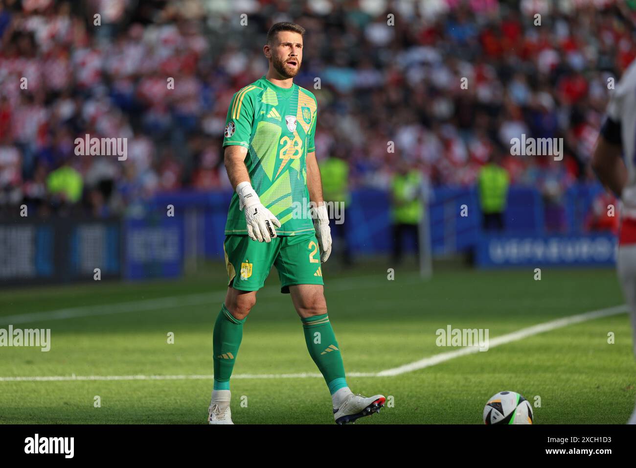 Berlin, Germany - June 15, 2024: Goalkeeper Unai Simon of Spain in ...