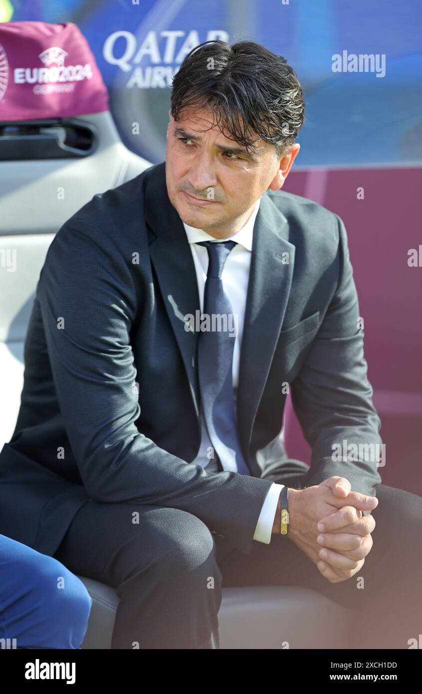 Berlin, Germany - June 15, 2024: Croatian manager Zlatko Dalic seats on ...