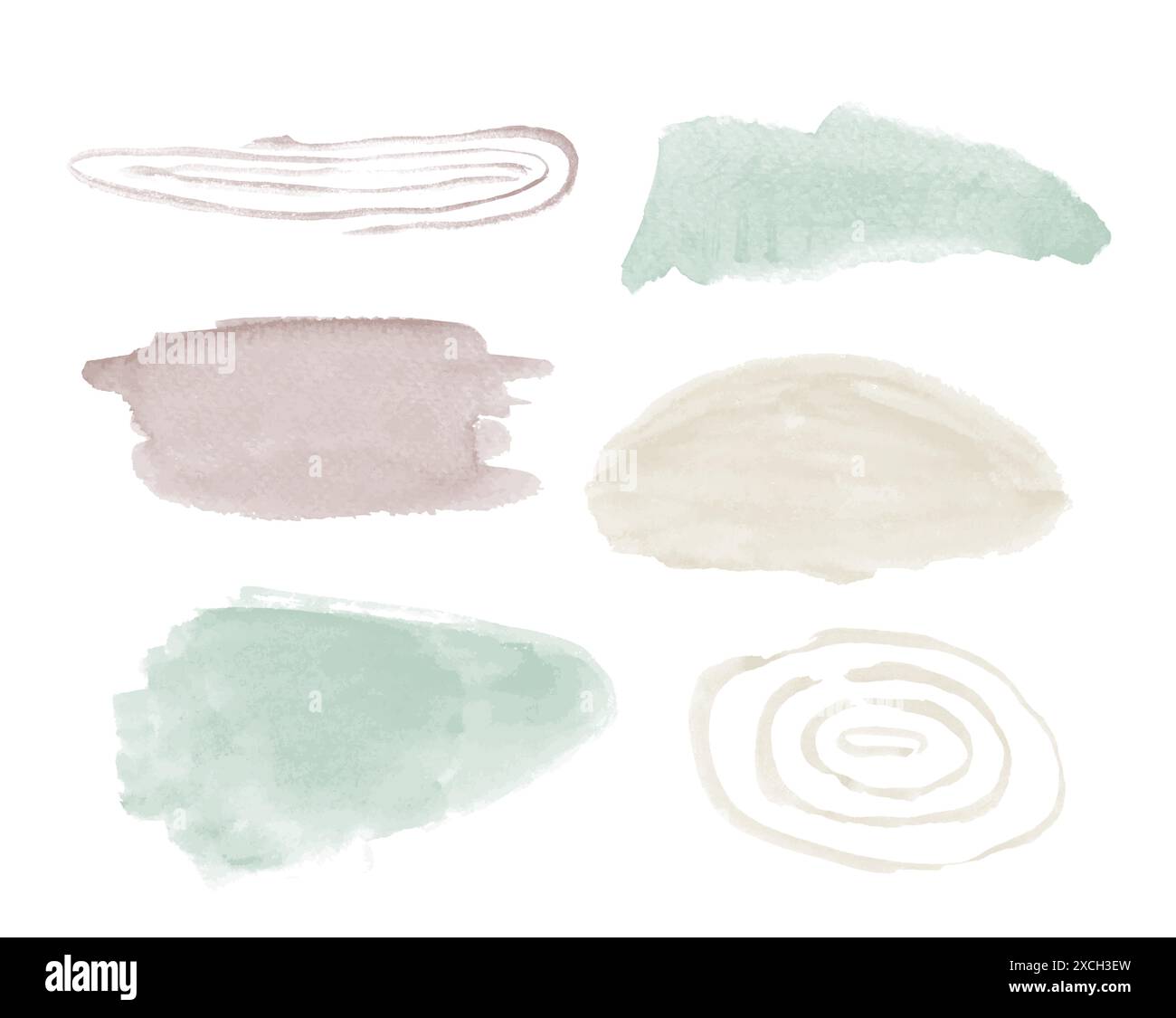 Pastel Watercolor blots backgrounds bundle Stock Vector Image & Art - Alamy