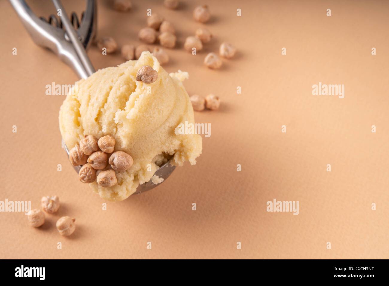 Healthy Vegan Chickpea ice cream, raw veggie vegetarian gelato made ...