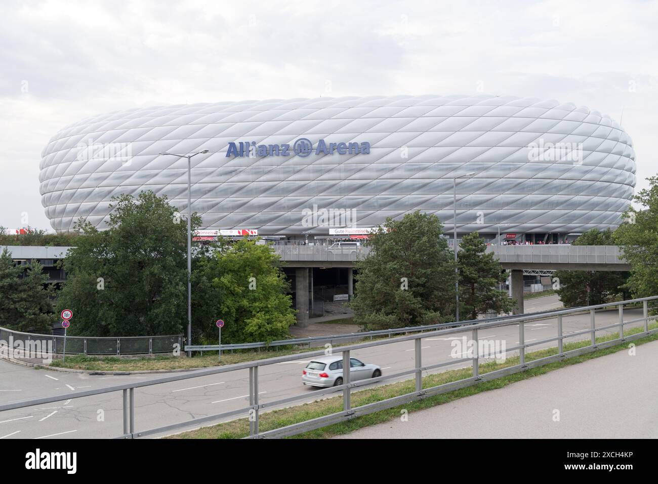 Allianz Arena, home FC Bayern Munchen football team. Munich, Bavaria ...