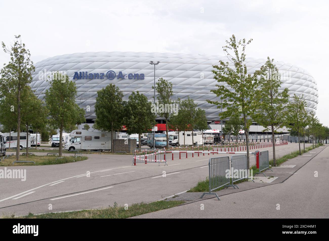 Allianz Arena, home FC Bayern Munchen football team. Munich, Bavaria ...