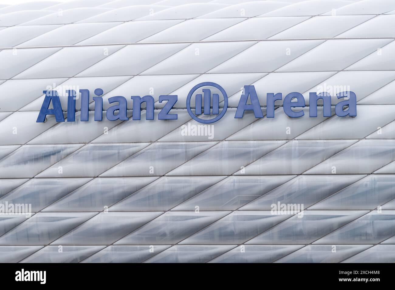 Allianz Arena, home FC Bayern Munchen football team. Munich, Bavaria ...