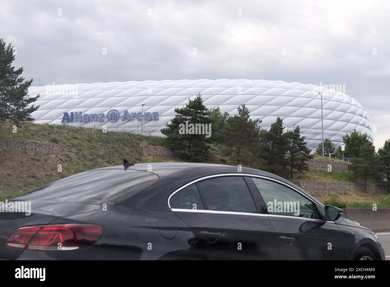 Allianz Arena, home FC Bayern Munchen football team. Munich, Bavaria ...