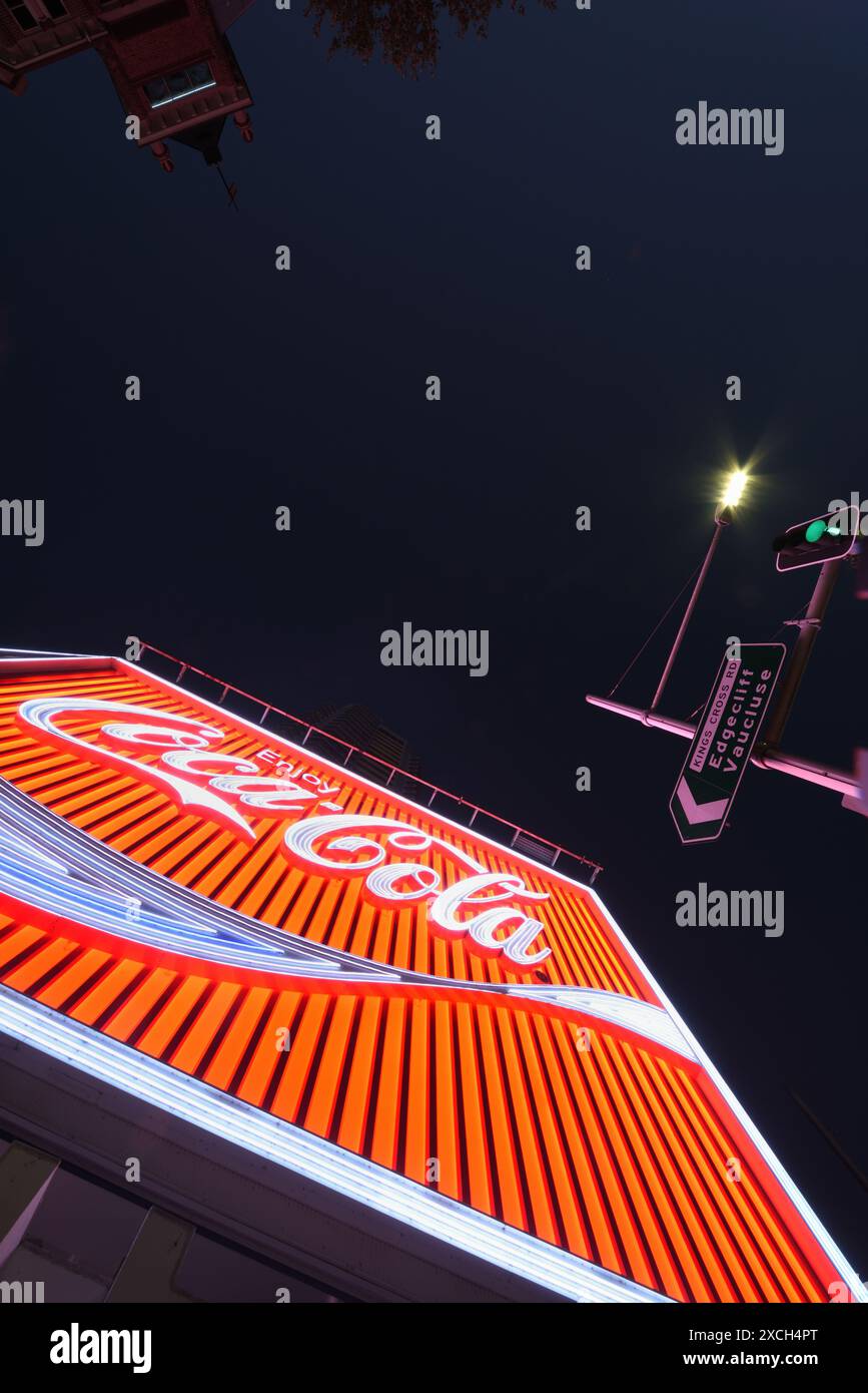 Neon coca cola sign hi-res stock photography and images - Alamy