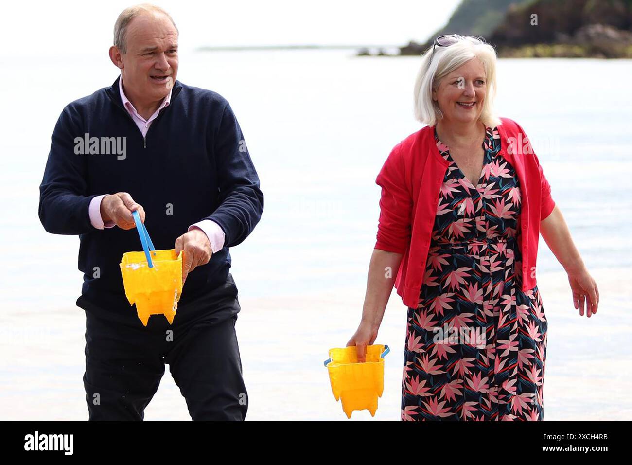 Liberal Democrats leader Sir Ed Davey with Liberal Democrats ...