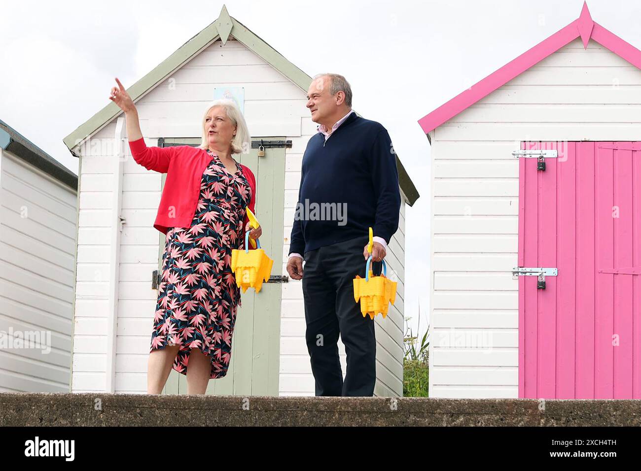 Liberal Democrats leader Sir Ed Davey with Liberal Democrats ...