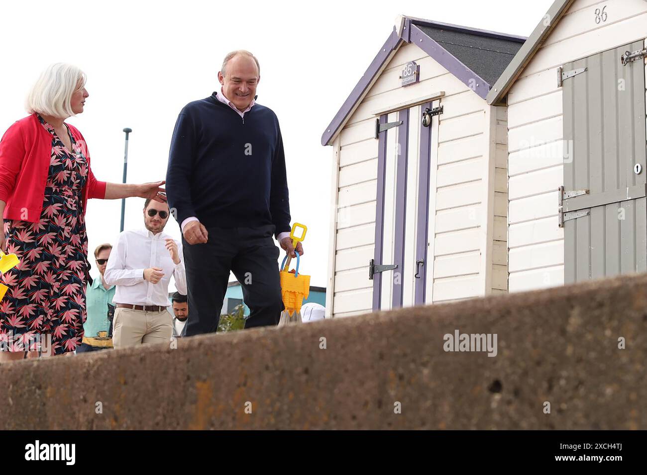 Liberal Democrats leader Sir Ed Davey with Liberal Democrats ...
