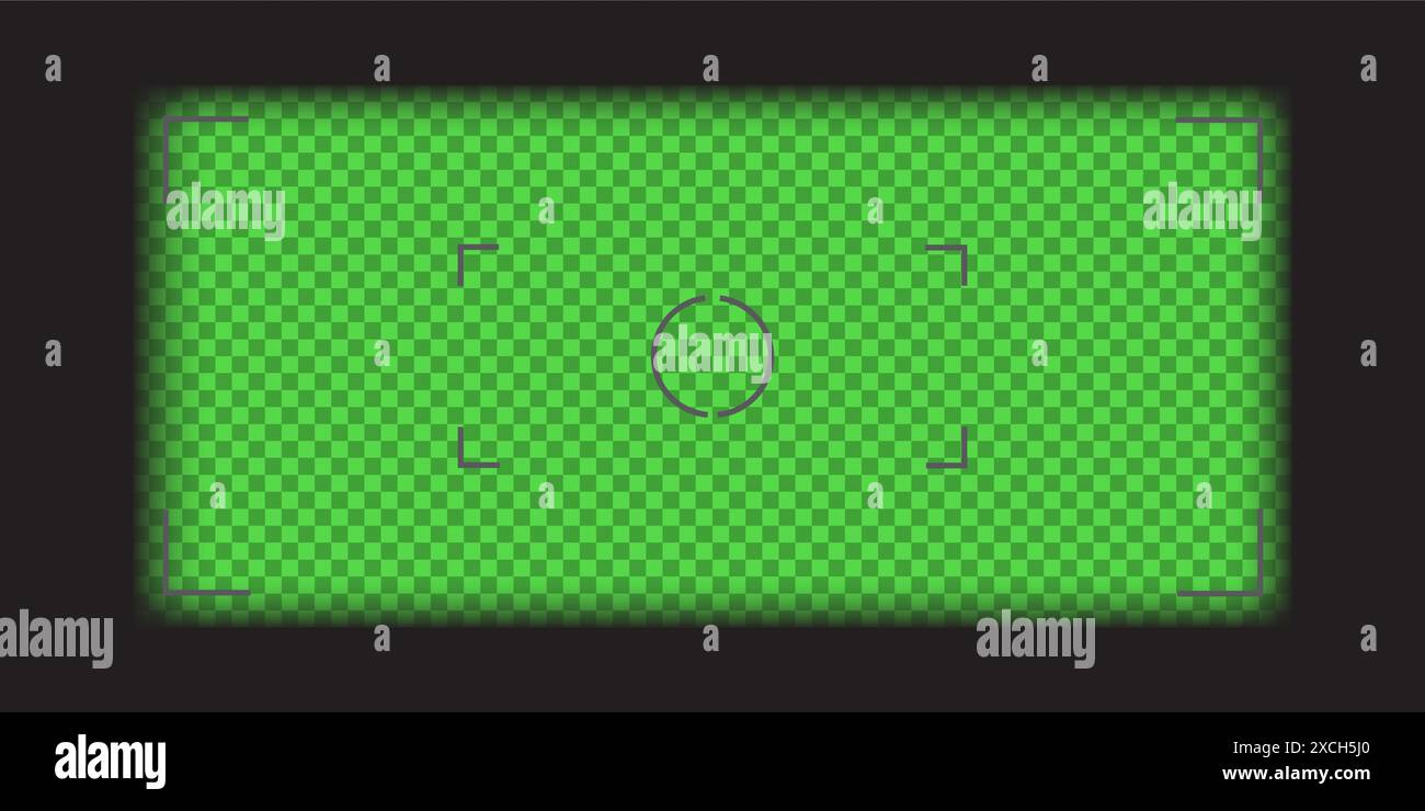 Video camera, night vision camera roll viewfinder overlay. Camera and ...