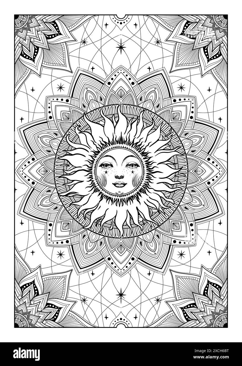 Celestial ornaments Cut Out Stock Images & Pictures - Alamy