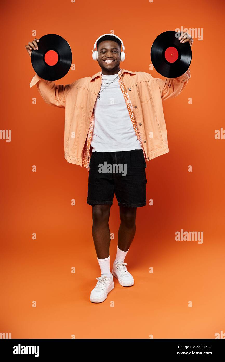 Young african man in soul hi-res stock photography and images - Alamy