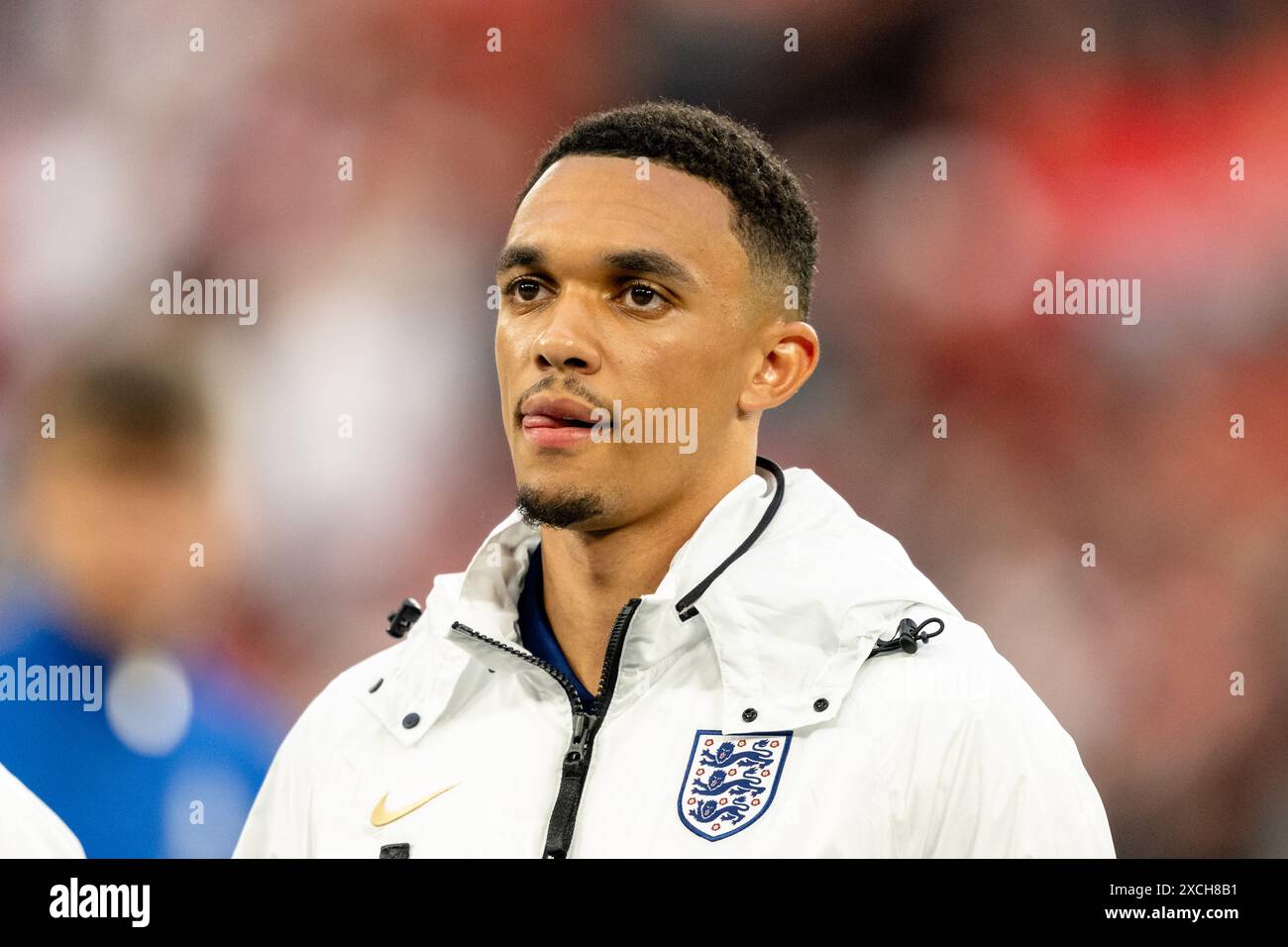 Gelsenkirchen, Germany. 16th June, 2024. Trent Alexander-Arnold of ...