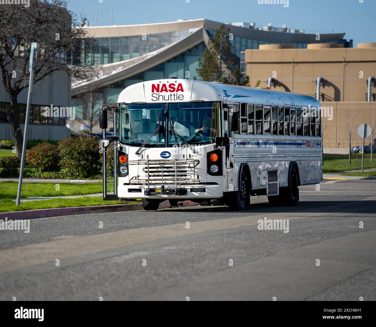 NASA Shuttle Bus Stock Photo - Alamy