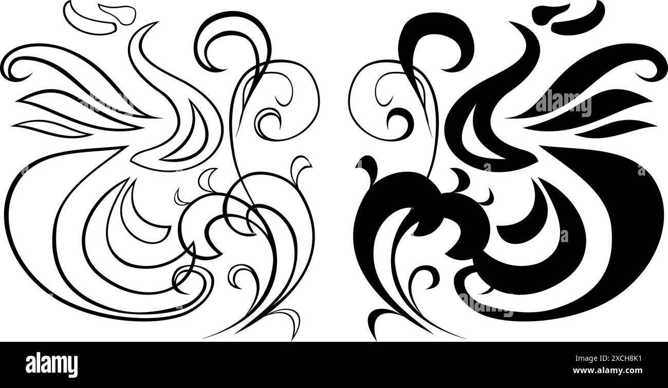 Phoenix flower Cut Out Stock Images & Pictures - Alamy