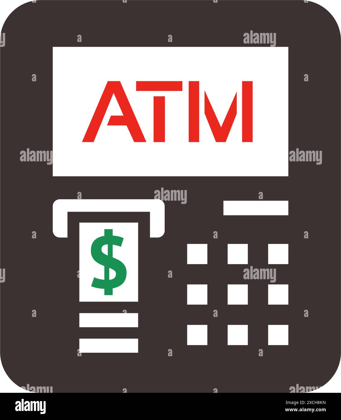 ATM payment icon, made in color style Stock Vector Image & Art - Alamy