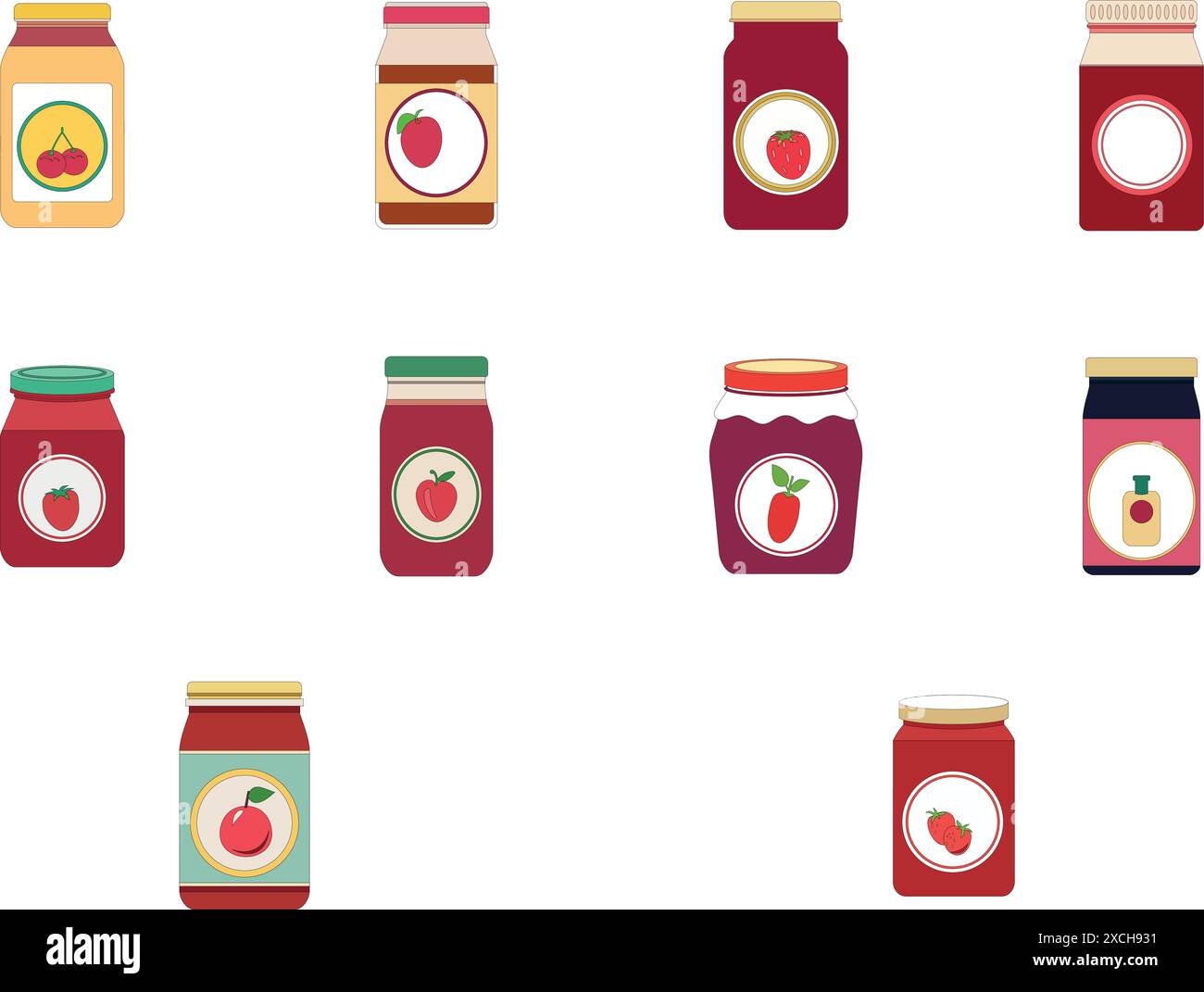 Cartoon jam preserve hi-res stock photography and images - Alamy