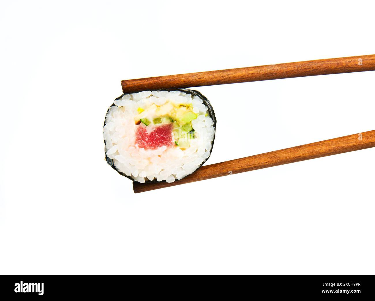 Japanese sushi rice, raw fish and seafood Stock Photo - Alamy