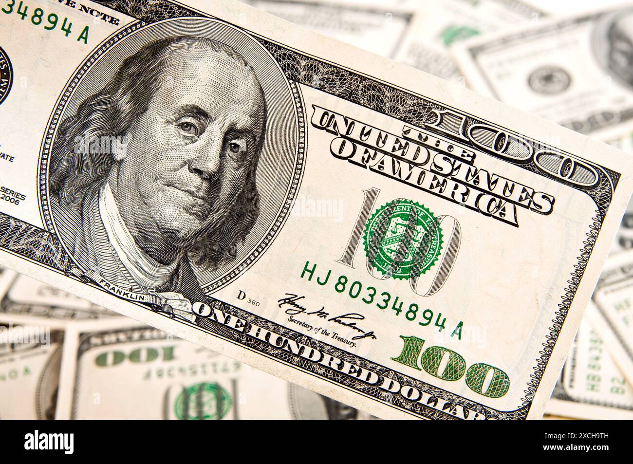 cash american dollars on a dollars background Stock Photo - Alamy