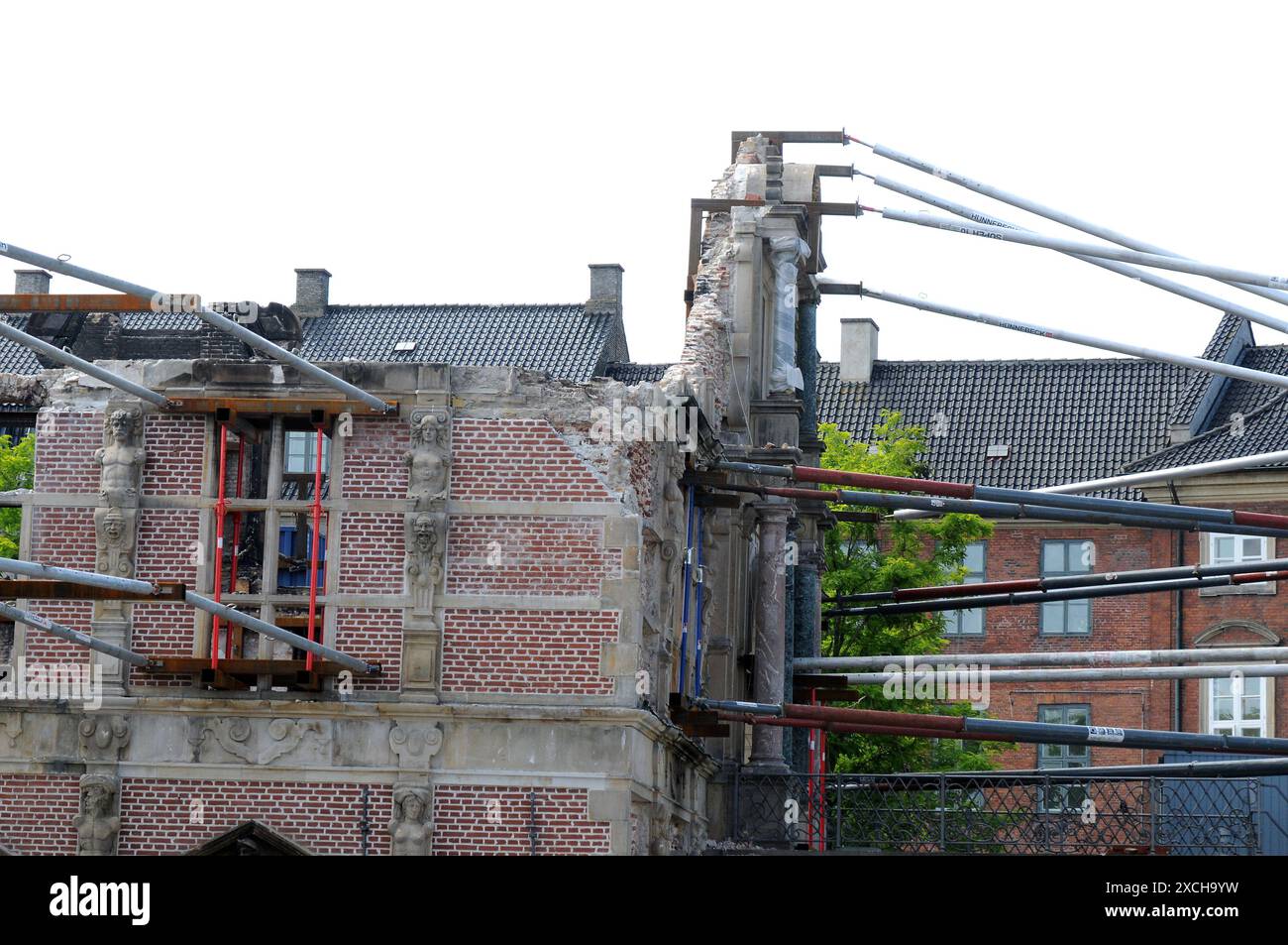 Copenhagen/ Denmark/17 JUNE 2024/The old stock exchange building which ...