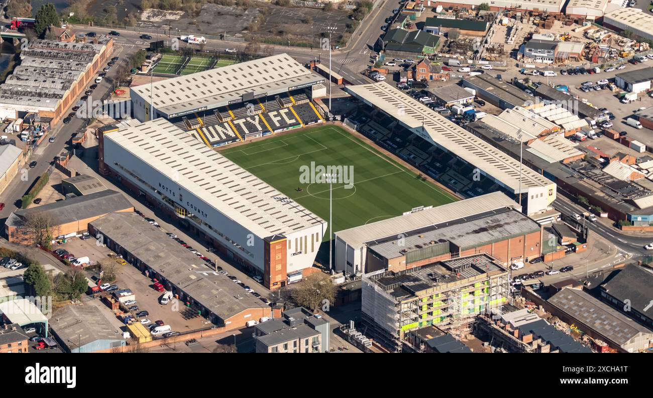 Nottingham county stadium view hi-res stock photography and images - Alamy