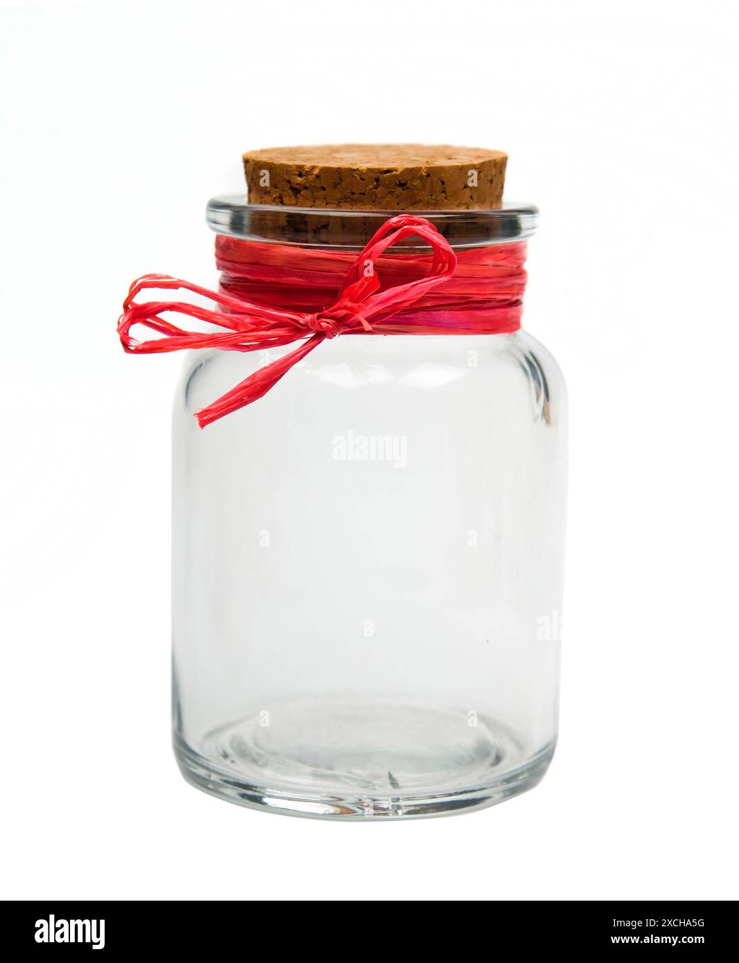 empty jar isolated on a light background Stock Photo - Alamy