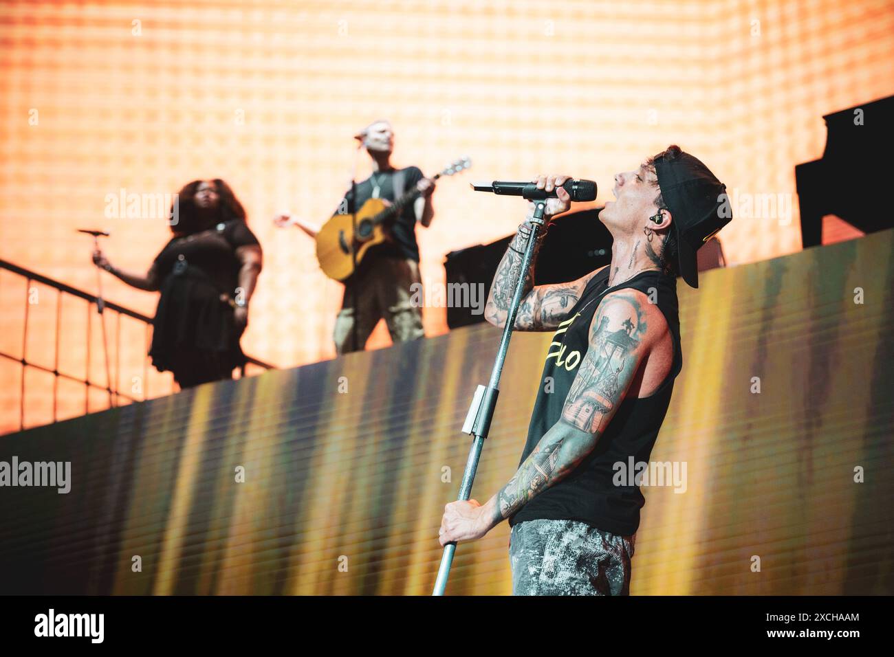 ITALY, TURIN, JUNE 16TH: The Italian singer, songwriter and composer ...