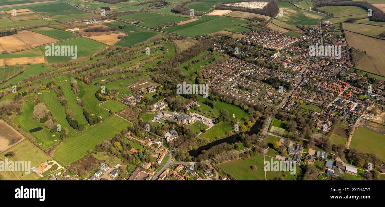 aerial photo of cave castle taken from 1500 feet Stock Photo - Alamy