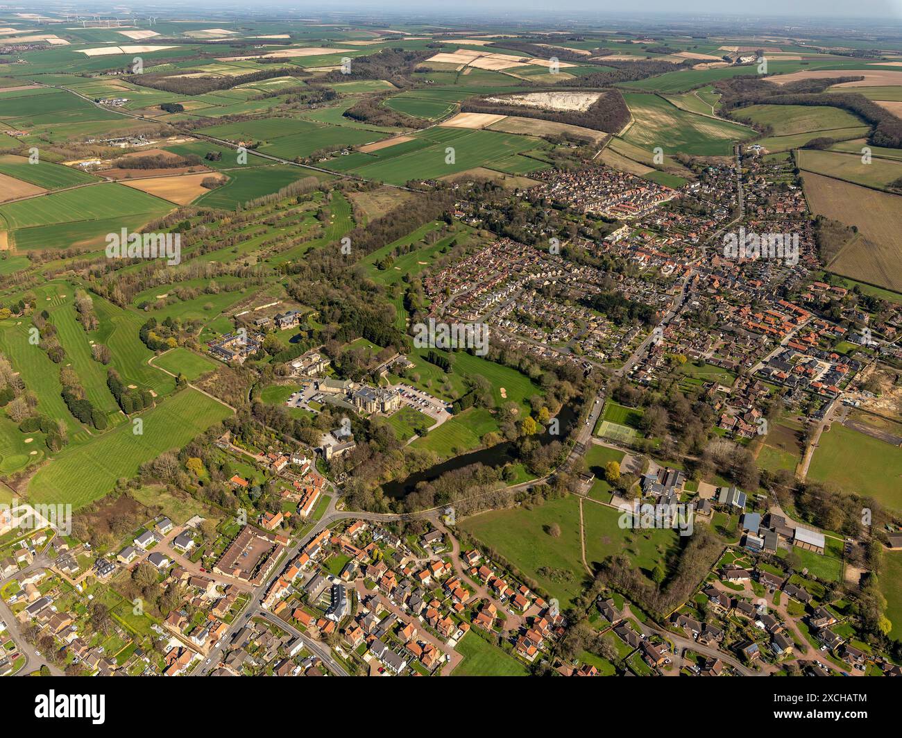 aerial photo of cave castle taken from 1500 feet Stock Photo - Alamy