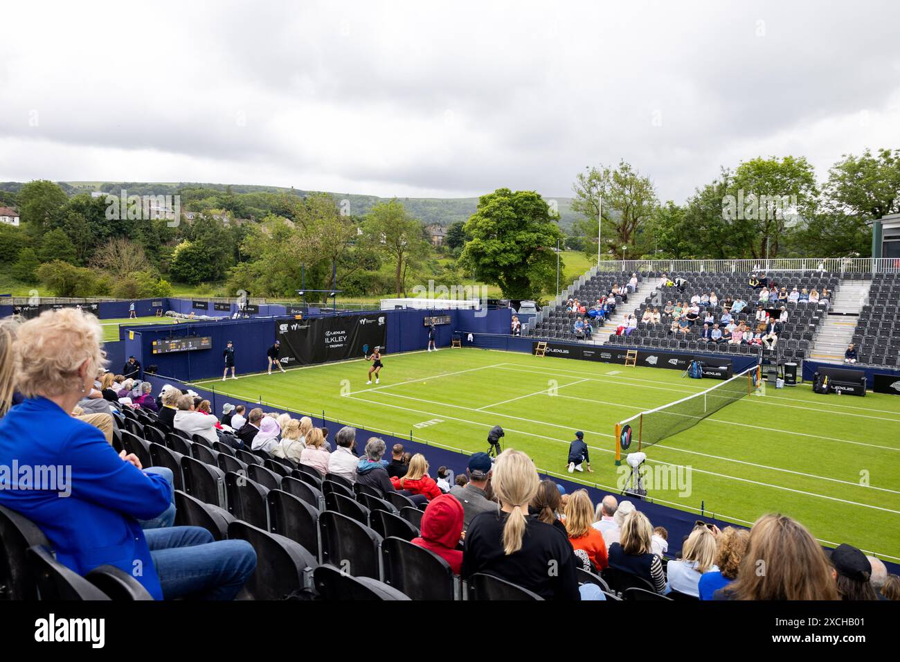 Ilkley, United Kingdom, 17 June 2024, Maya Joint VS Lauryn John ...
