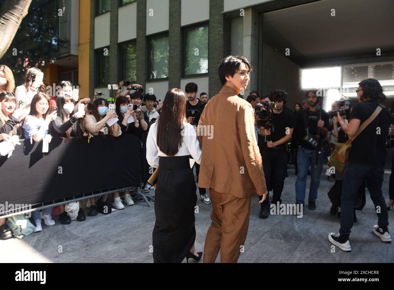 Milan, Italy. 17th June, 2024. Japanese singer and actor RYOTA KATAYOSE ...