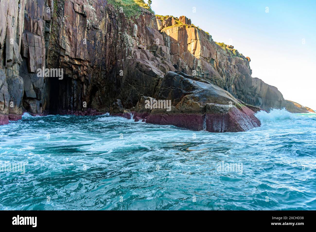 Cliff over ocean in hi-res stock photography and images - Alamy
